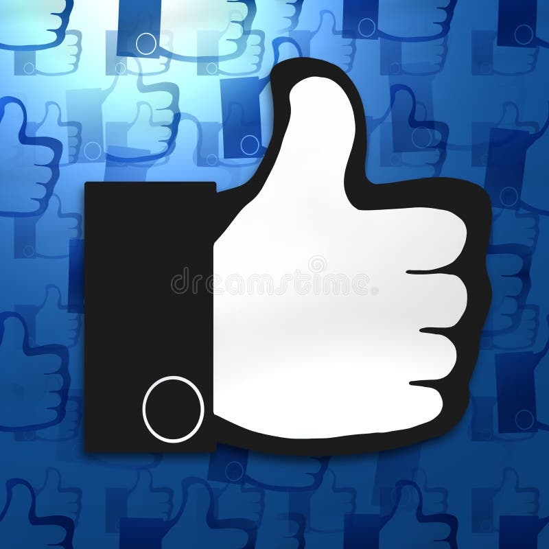 Thumbs up stock illustration. Illustration of netwerk - 39338626