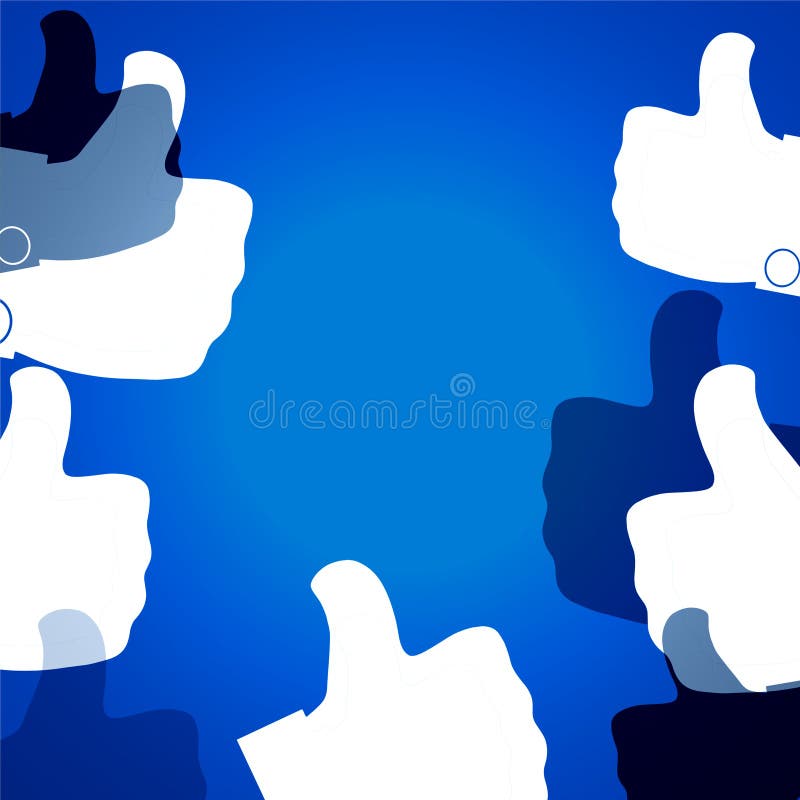 Thumbs up stock illustration. Illustration of sign, icon - 45540879