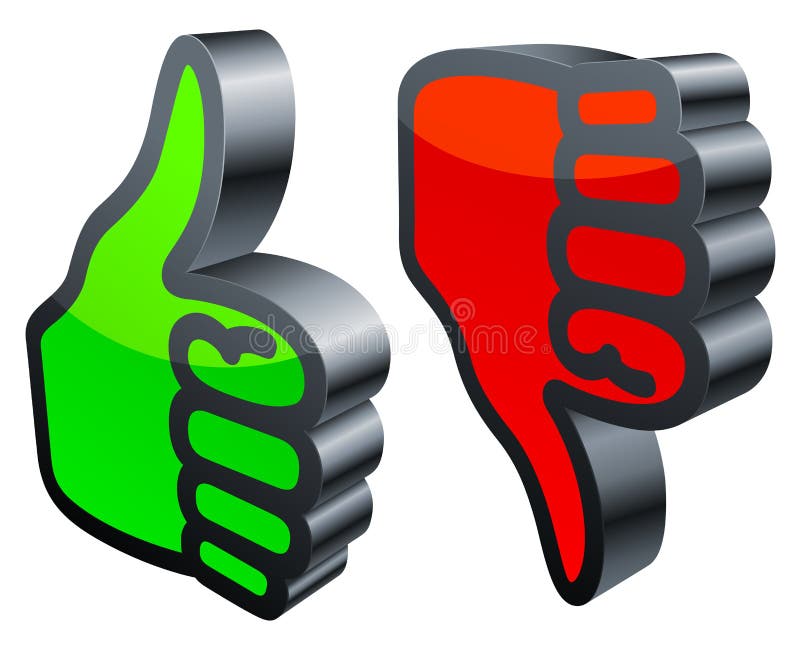 Thumb Up Down Buttons stock vector. Illustration of rating - 42184173 Thumb Up Down Buttons stock vector. Illustration of rating - 42184173