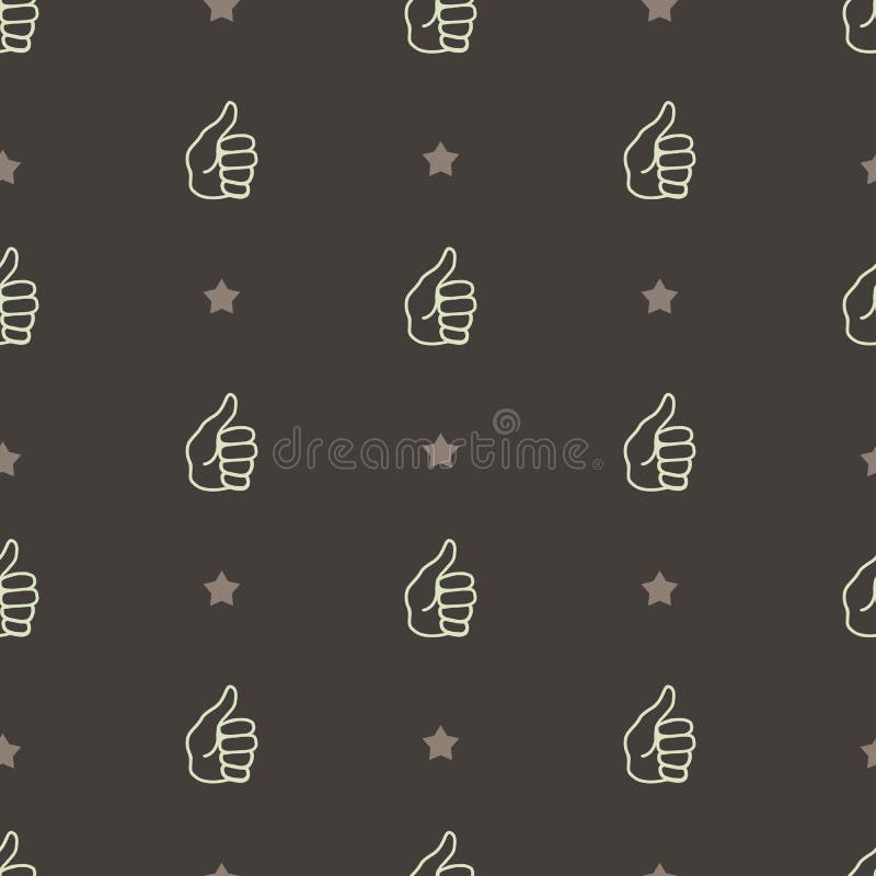 Thumbs Up Pattern Stock Illustrations – 811 Thumbs Up Pattern Stock ...