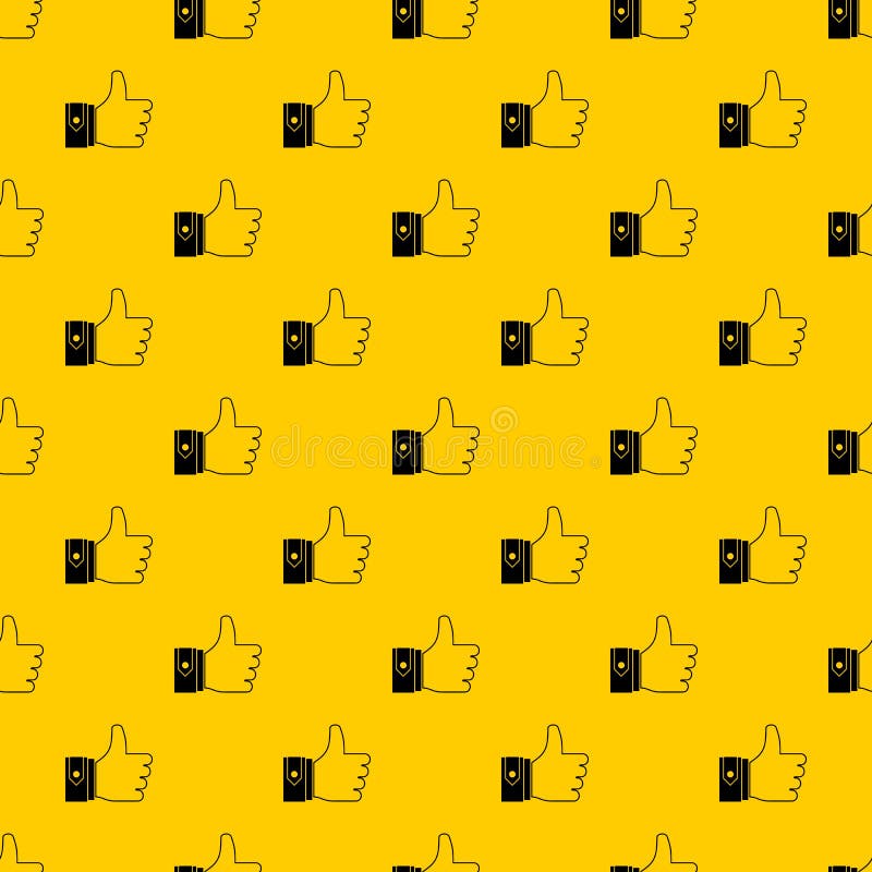 Pattern Thumbs Up Stock Illustrations – 832 Pattern Thumbs Up Stock ...