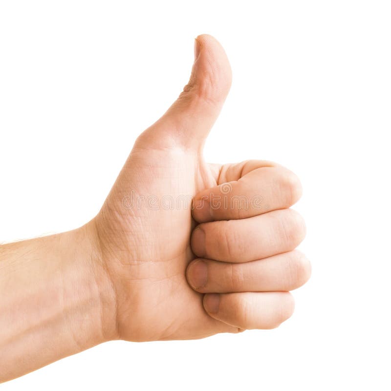 Thumbs up sign stock image. Image of side, concept, agreement - 26694045