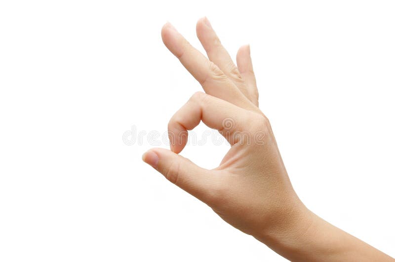 Thumbs Up Success Hand Sign Stock Image - Image of expressing, finger ...