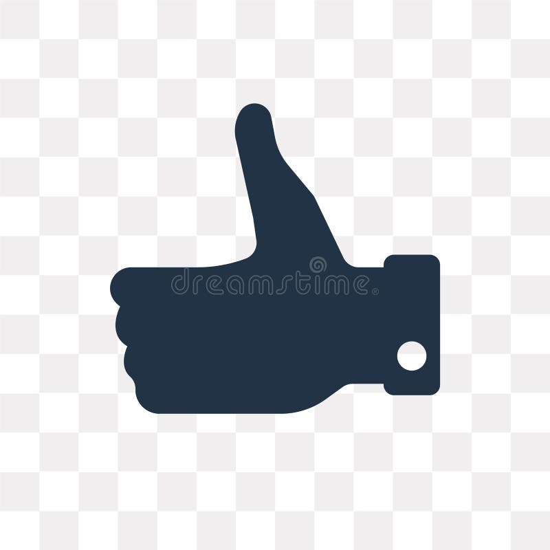 Thumbs Up Icon Transparent Background Stock Illustrations – 305 Thumbs ...