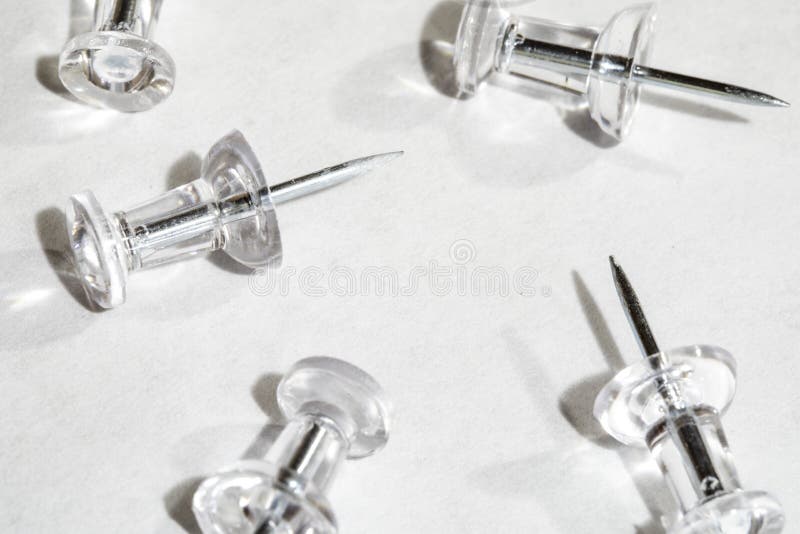 Thumbtacks White Background Stock Image - Image of object, tacks: 102721921