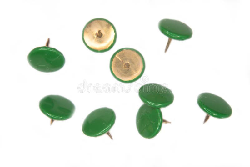 Thumbtacks close up stock image. Image of pushpin, thumbtacks - 117460999