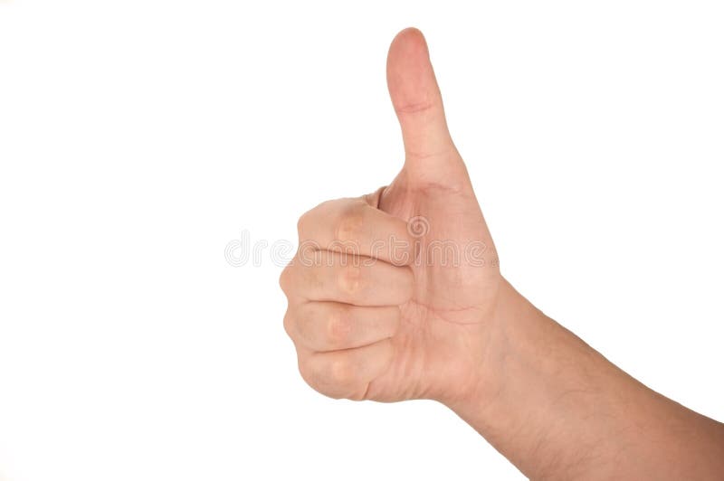 Thump up stock photo. Image of sign, good, ready, perfect - 17082786