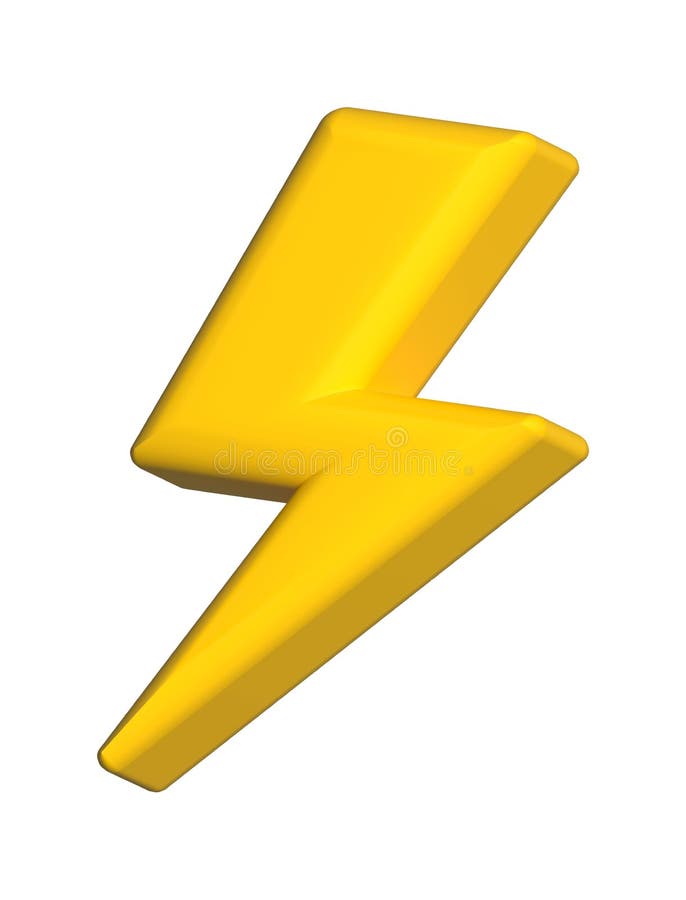 Bolt, Thunder Bolt 3d, Lightning Shape, Thunder Icon, Emoji Bolt for ...