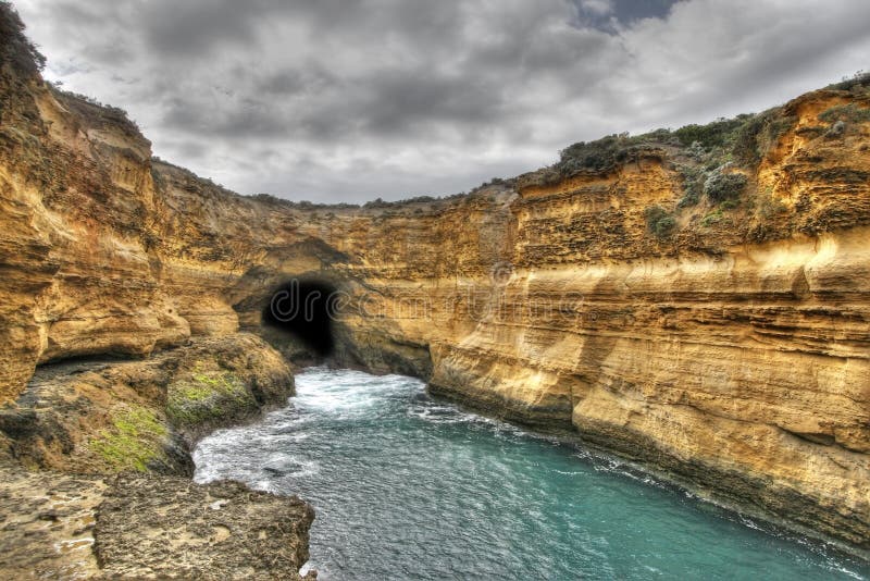 Thunder Cave stock photo. Image of holiday, landscape - 3205386