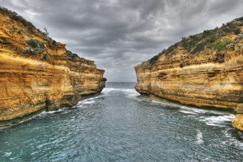 Thunder Cave stock image. Image of great, ocean, paradise - 3205469