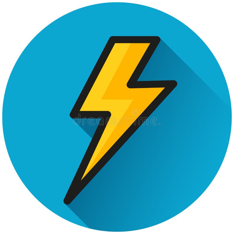 Thunder Icon Circle Stock Illustrations – 4,354 Thunder Icon Circle ...