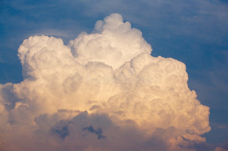 Thunder Cloud stock image. Image of thunderstorm, cloudy - 15891245