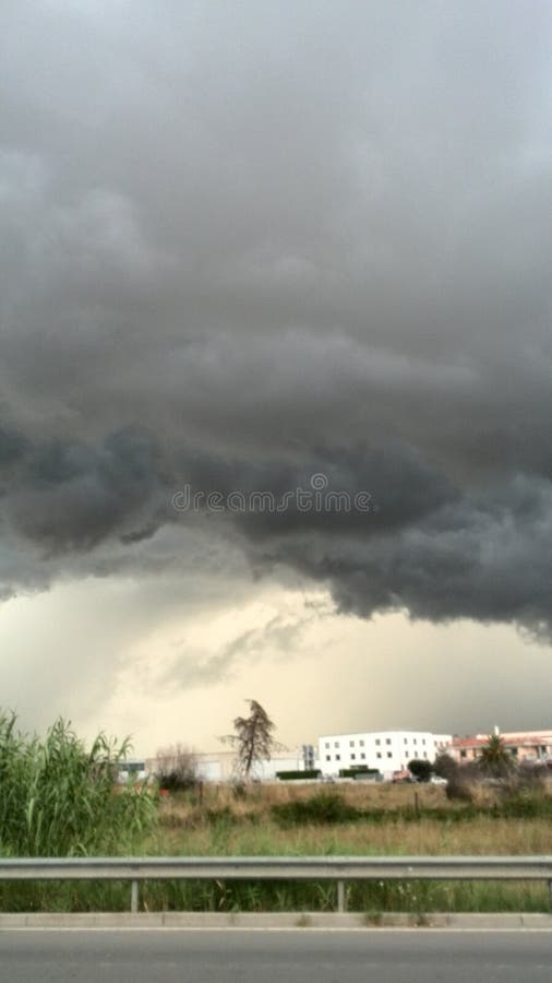 Thunder cloud stock photo. Image of light, city, climate - 43406484