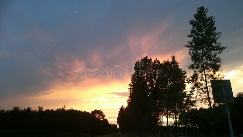 Thunder is coming stock photo. Image of thunder, thunderstorm - 73939754