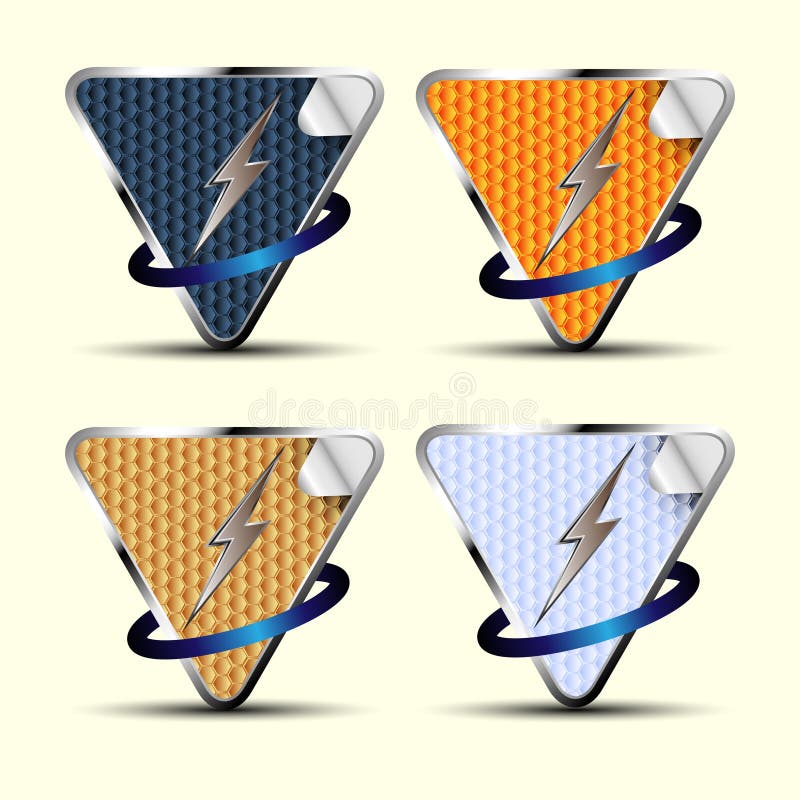 Thunder electric sign stock vector. Illustration of brain - 50815685