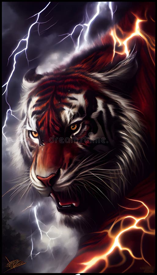 Epic Tiger Stock Illustrations – 449 Epic Tiger Stock Illustrations ...