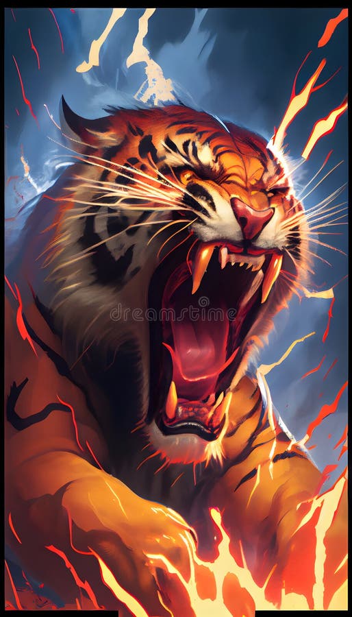 Epic Tiger Stock Illustrations – 449 Epic Tiger Stock Illustrations ...