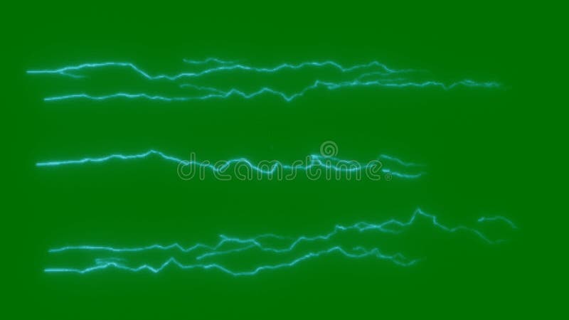 Thunder High Quality Green Screen 4k Bacground Stock Video - Video of ...
