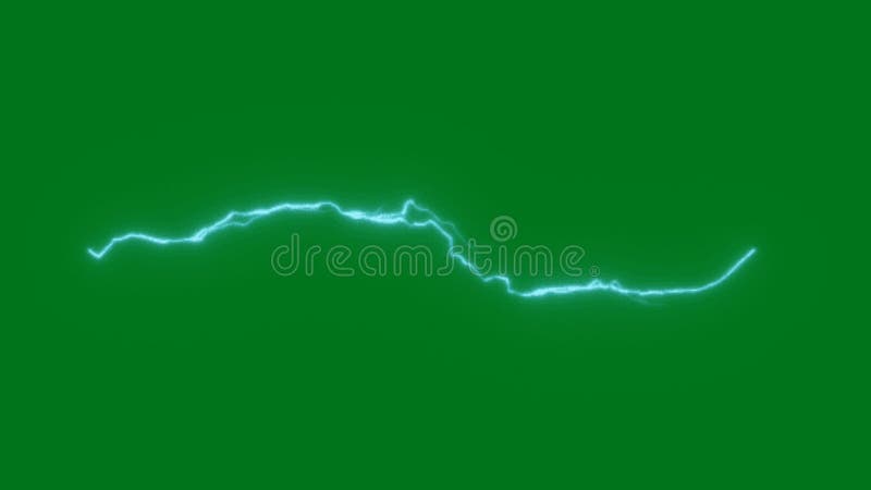 Thunder High Quality Green Screen 4k Bacground Stock Footage - Video of ...