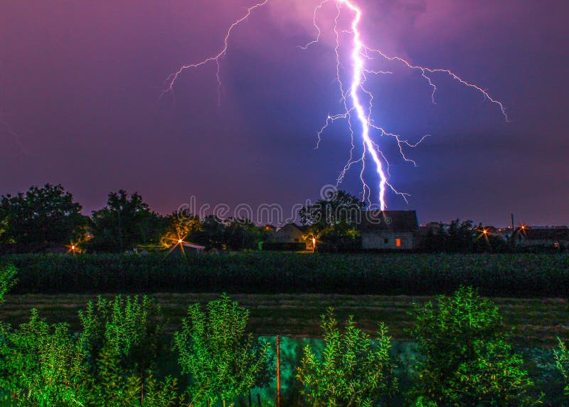 House of Thunder stock image. Image of city, europe, town - 74519239