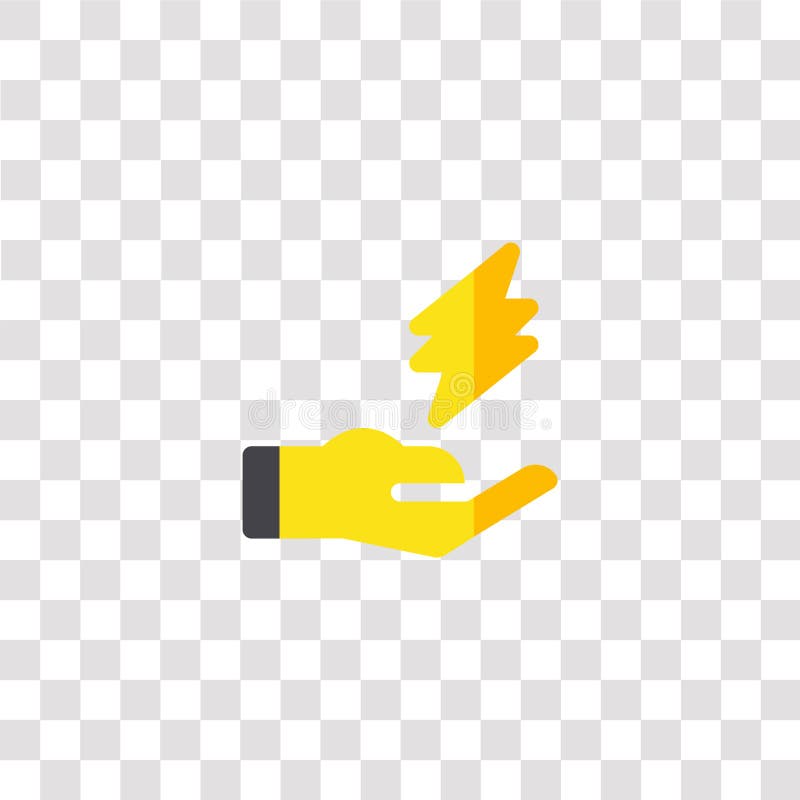 Thunder Icon Sign and Symbol. Thunder Color Icon for Website Design and ...