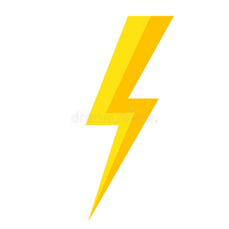 Thunder Lightning Bolt Pictogram Icon Design Element Vector ...