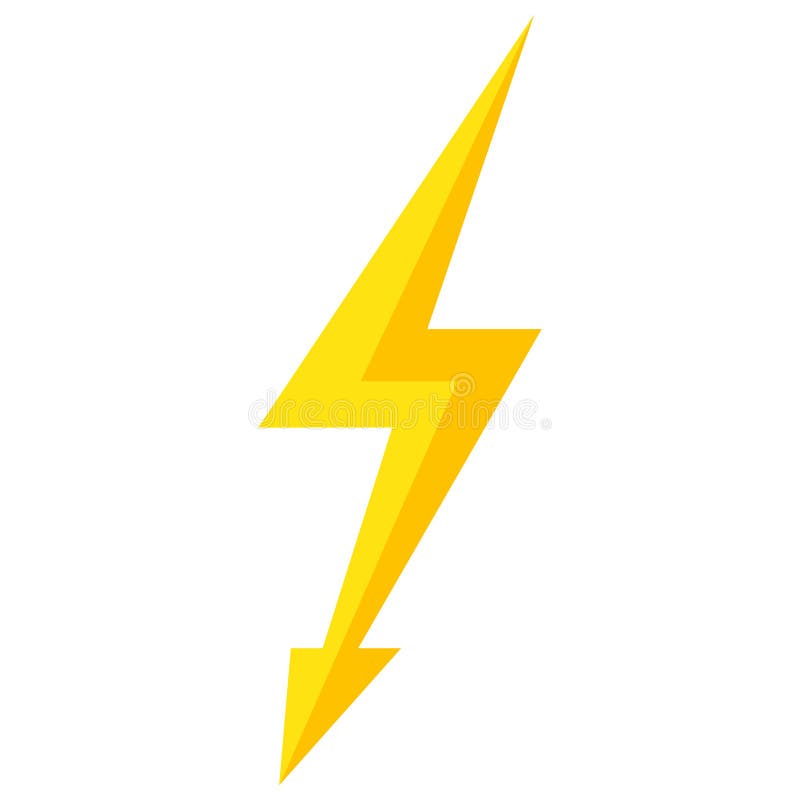 Thunder Lightning Bolt Pictogram Icon Design Element Vector ...