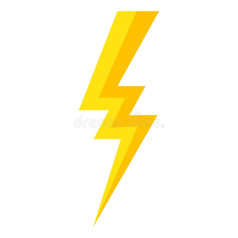 Thunder Lightning Bolt Pictogram Icon Design Element Vector ...