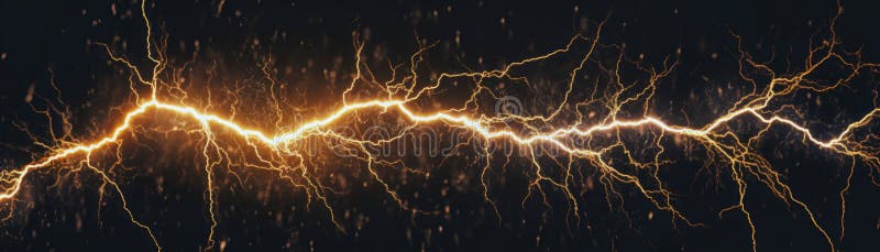Thunder Lightning Weather Storm Texture Stock Image - Image of evening ...