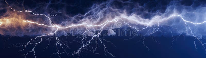Thunder Lightning Weather Storm Texture Stock Image - Image of blue ...