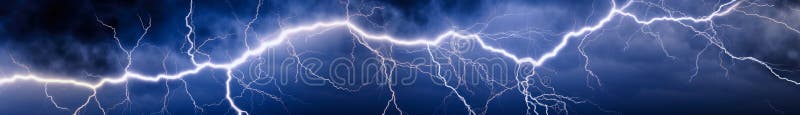 Thunder Lightning Weather Storm Texture Stock Photo - Image of midnight ...
