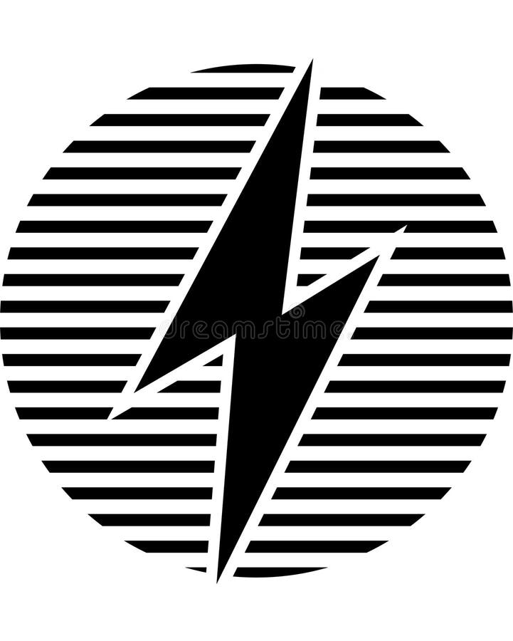 Thunder Power Sign, Thunder Symbol, Electric Power Icon, Energy Symbol ...