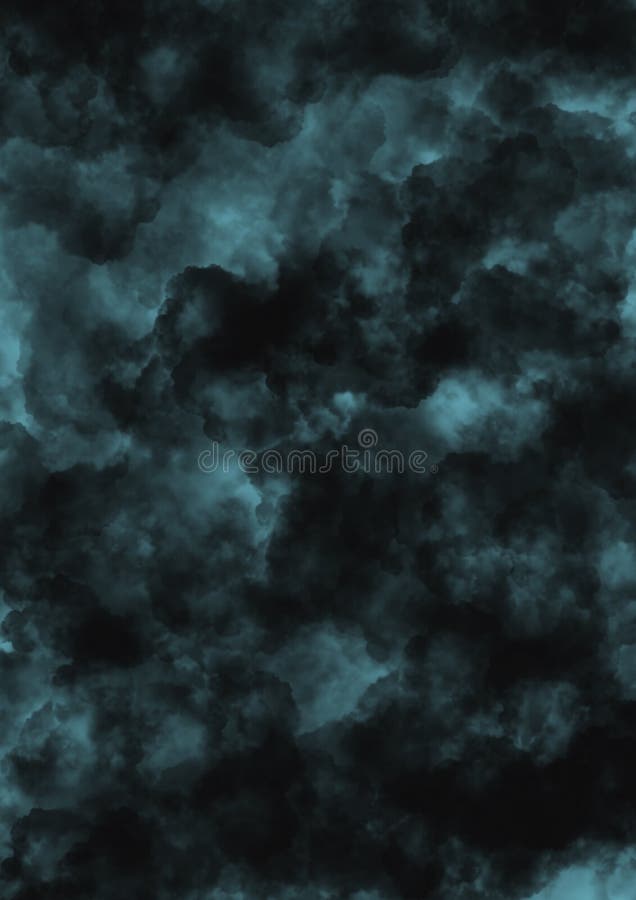 Thunder Sky. Thunderclouds or Smoke. Cover Dark Pattern. Stock ...