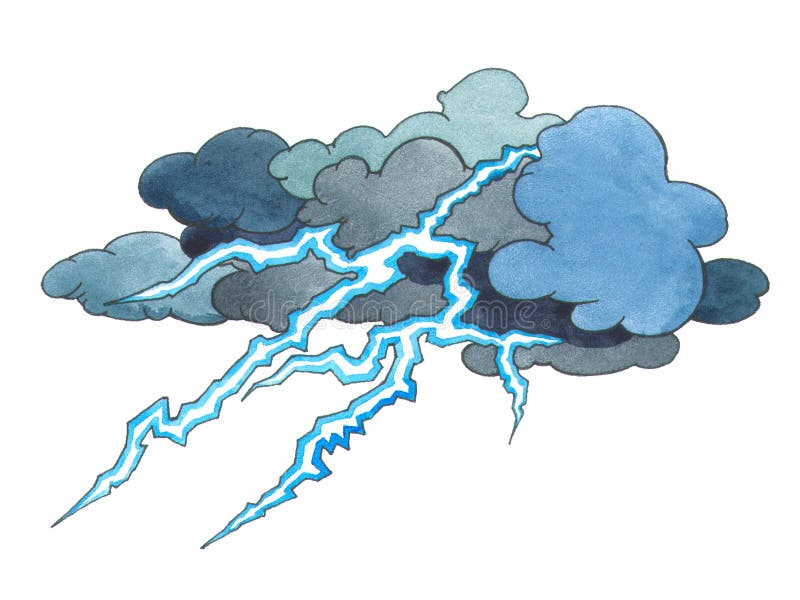 Thunder Drawing Stock Illustrations – 8,810 Thunder Drawing Stock ...