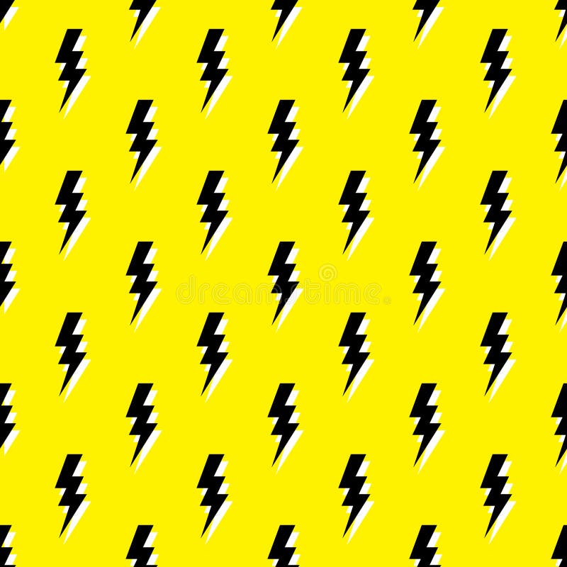 Yellow Lightning Bolts Stock Illustrations – 180 Yellow Lightning Bolts ...