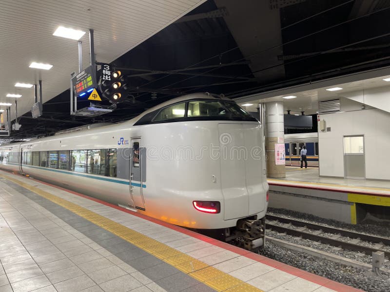 Thunderbird Express Train in Japan Editorial Stock Image - Image of ...