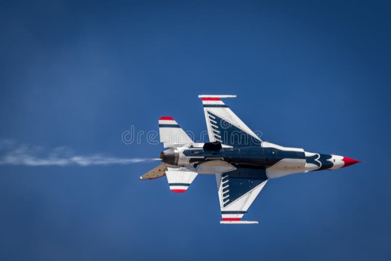 United States Air Force Thunderbirds Jet Editorial Image - Image of ...