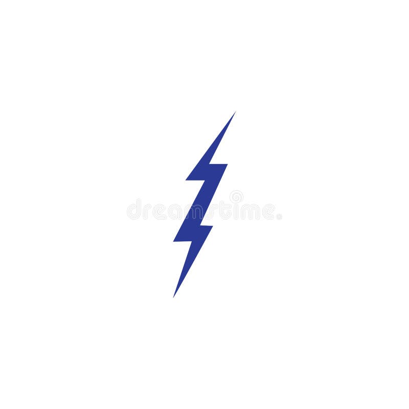 Thunderbolt stock vector. Illustration of electrical - 154230525