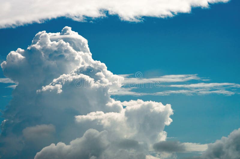 Thundercloud formation stock image. Image of distance - 271988557