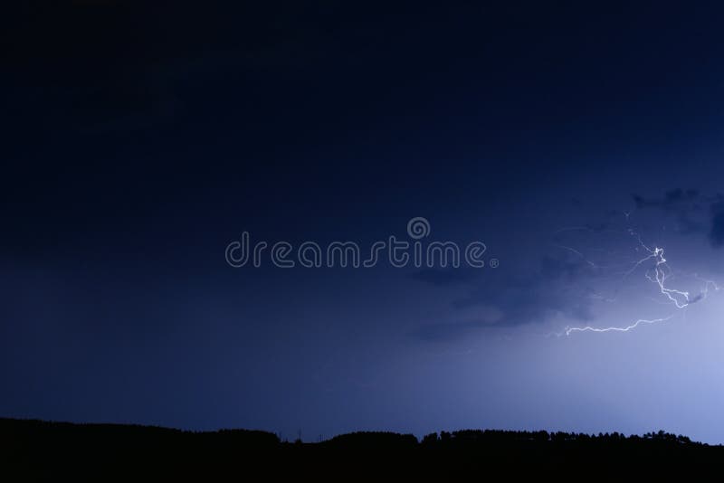 The Sky after a Thunderstorm. Blue Sky Stock Photo - Image of oxygen ...