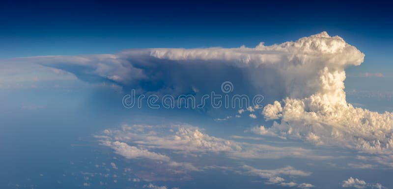 Thunderstorm Over the Mediterranean at Menorca. Stock Photo - Image of ...
