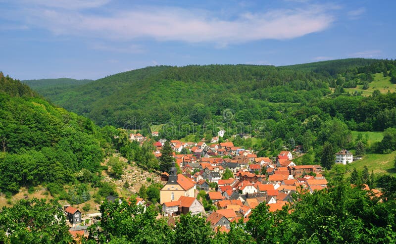 Thueringer Wald,Thueringen,Thuringia Stock Photo - Image of resort ...