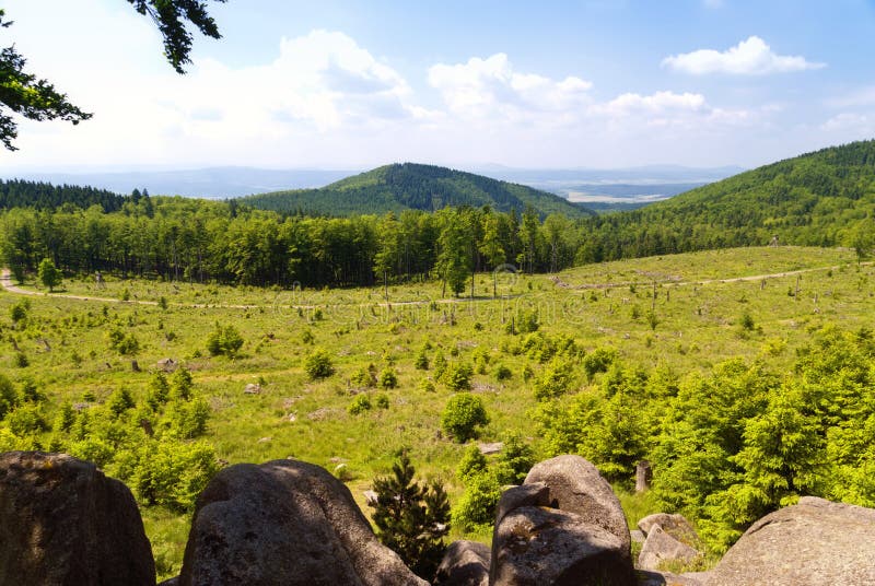 Thueringer Wald,Thueringen,Thuringia Stock Photo - Image of werra ...