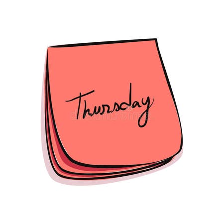 Thursday Stock Illustrations – 23,116 Thursday Stock Illustrations ...