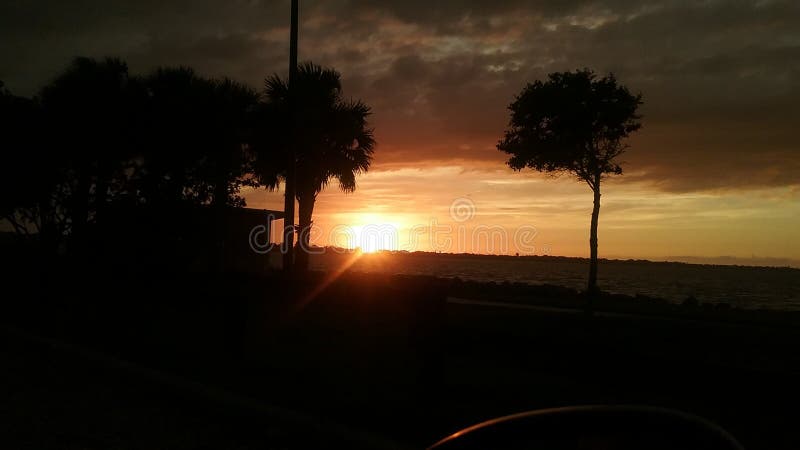 Thursday s sunset stock photo. Image of phenomenon, horizon - 76310038