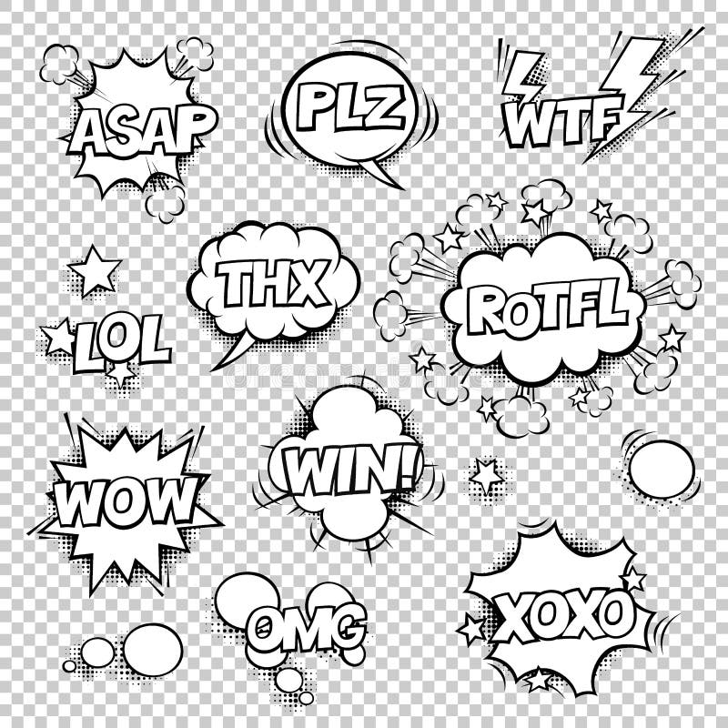 Thx Asap Plz Wtf Lol Rotfl Wow Win Omg Xoxo. Bolhas De Fala Em ... Thx Asap Plz Wtf Lol Rotfl Wow Win Omg Xoxo. Bolhas De Fala Em ...