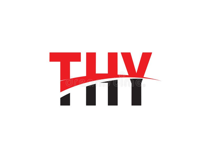THY Letter Initial Logo Design Vector Illustration Stock Vector ...