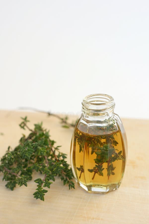 Thyme oil stock photo. Image of liquid, glass, herb, dressing - 37607206