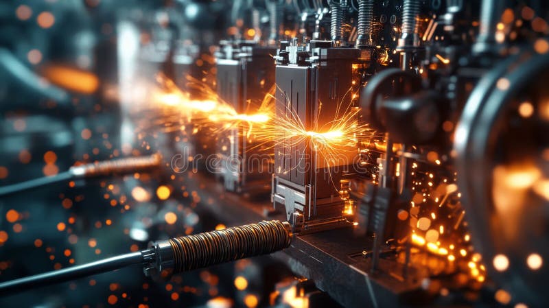 Thyristor Module in Industrial Power Conversion System Stock ...