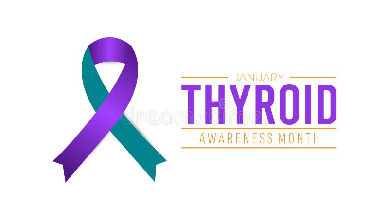 Thyroid Awareness Month Observed Each Year during January. Healthcare ...